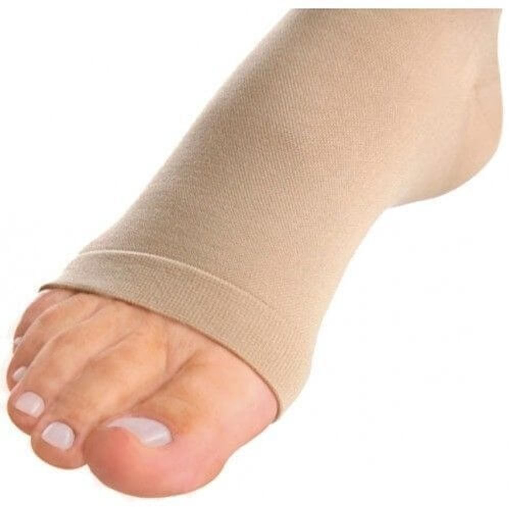 Meia Elástica Panturrilha Audace Compressão 15-20mmHg - Ponteira Aberta ...