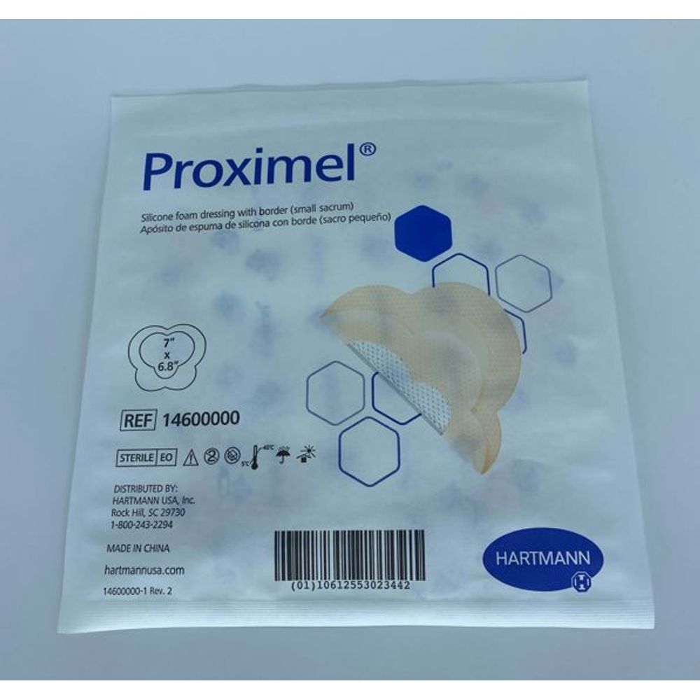 Curativo Sacral Proximel Silicone Dressing 17,8x17,3cm - Hartmann Caixa ...